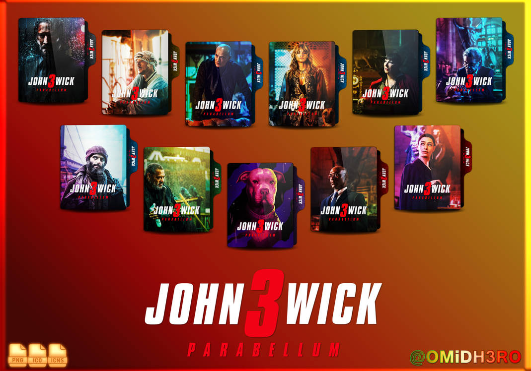 John Wick 3 Folder Icon V2 by OMiDH3RO on DeviantArt