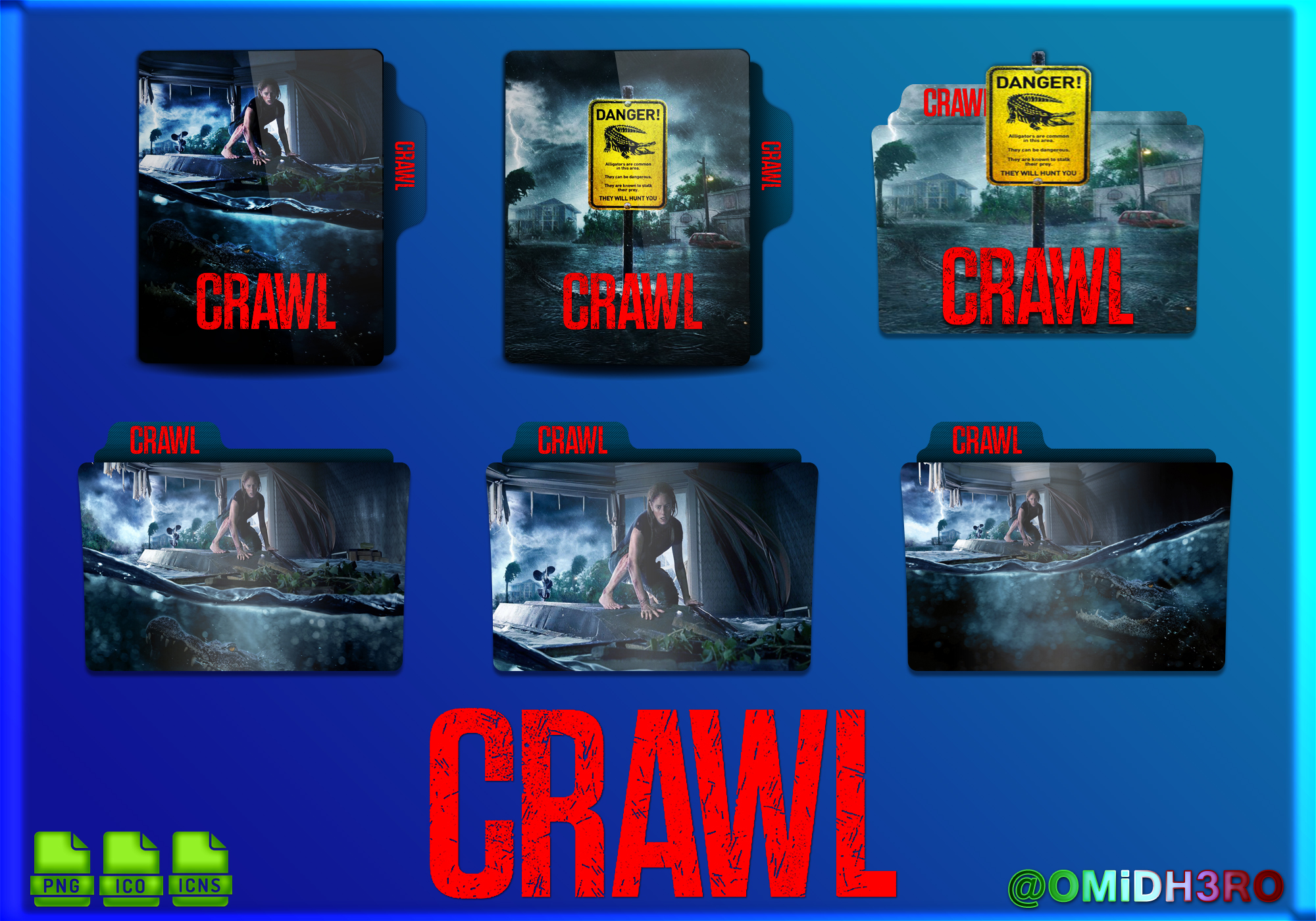 Crawl Folder Icon by OMiDH3RO on DeviantArt