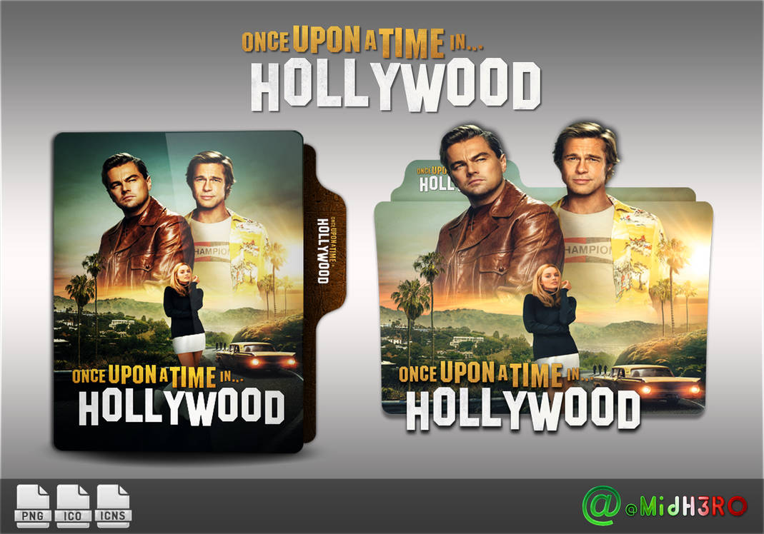 Once Upon A Time In Hollywood Folder Icon by OMiDH3RO on DeviantArt