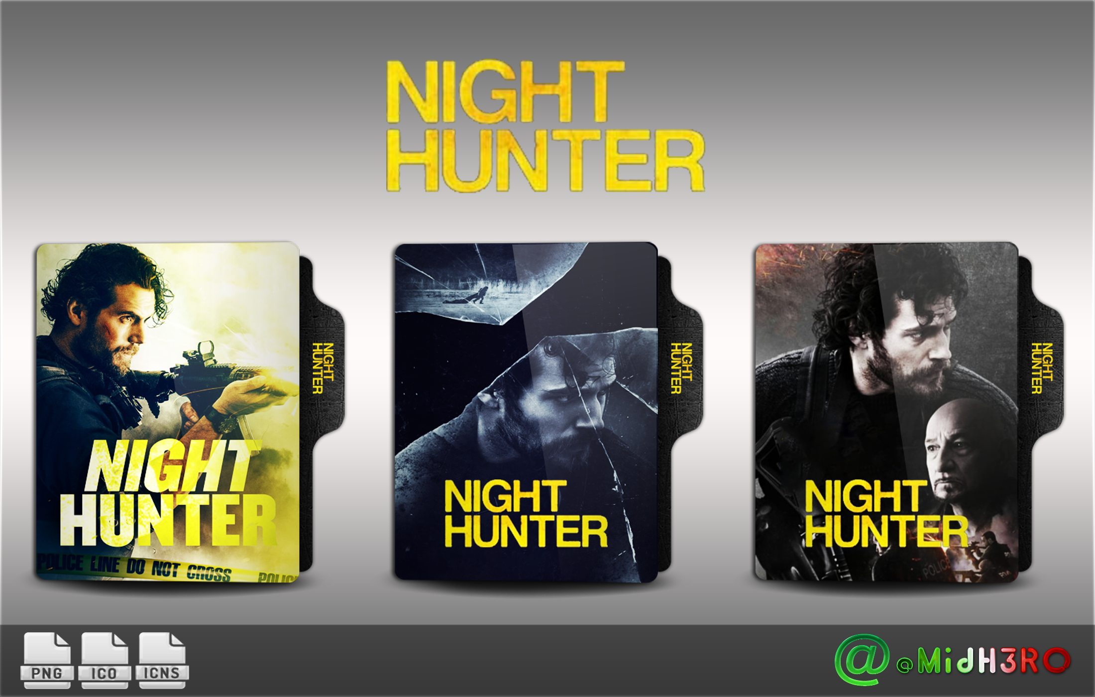Night Hunter Folder Icon by OMiDH3RO on DeviantArt