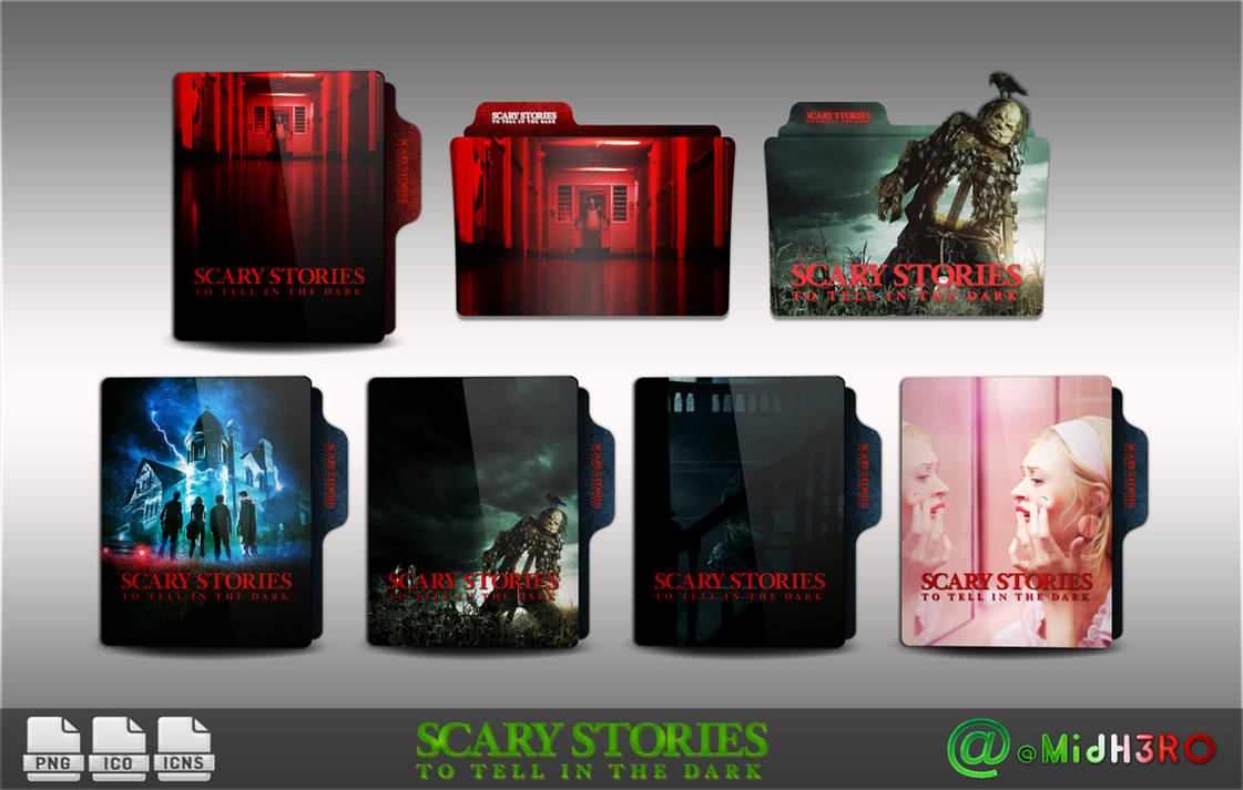 Scary Stories to Tell in The Dark Folder Icon by OMiDH3RO on DeviantArt