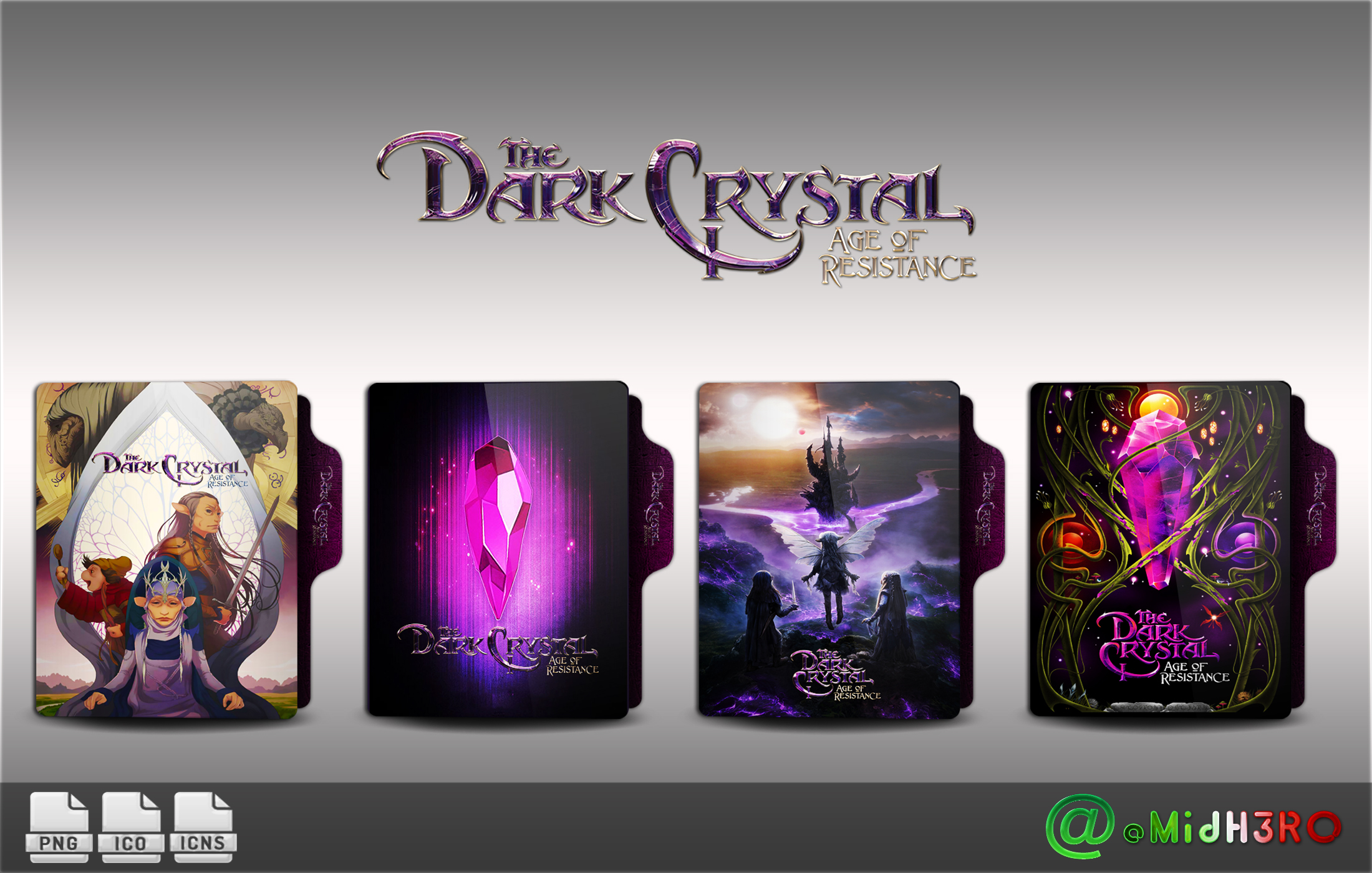 The Dark Crystal Age of Resistance Folder Icon by OMiDH3RO on DeviantArt