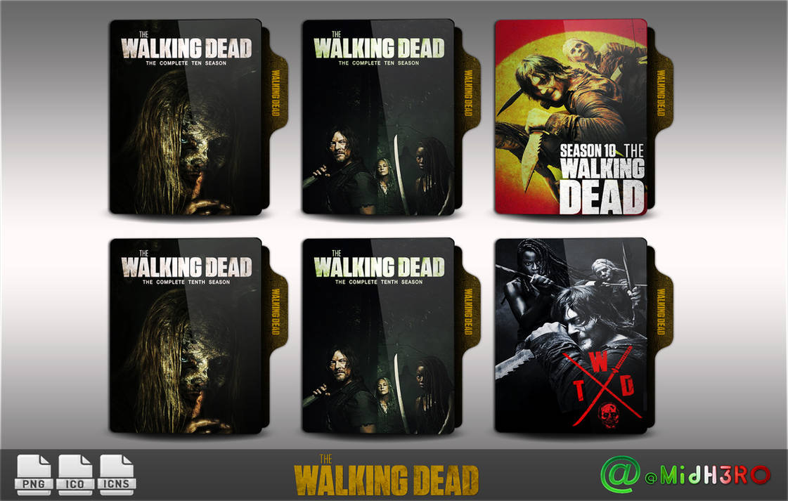The Walking Dead Season 10 Folder Icon by OMiDH3RO on DeviantArt