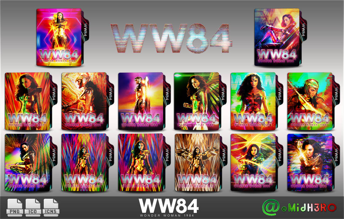 Wonder Woman 1984 (2020) Folder Icon by OMiDH3RO on DeviantArt