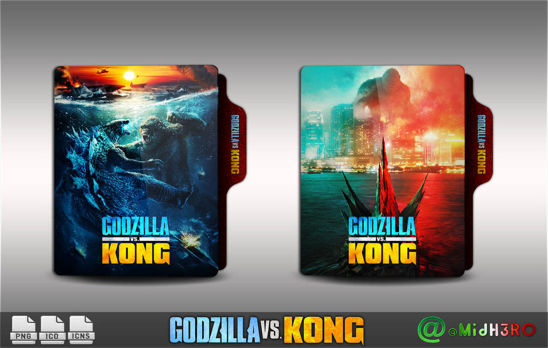 Godzilla VS Kong (2021) Folder Icon by OMiDH3RO on DeviantArt