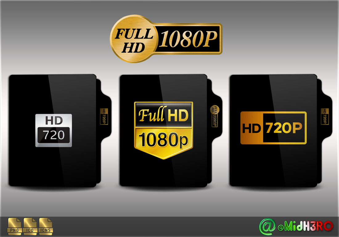 FULL HD HD Folder Icon by OMiDH3RO on DeviantArt