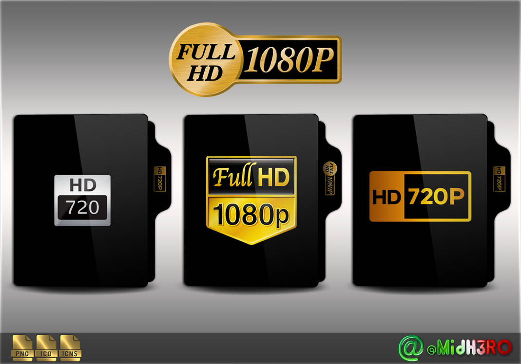 FULL HD HD Folder Icon by OMiDH3RO on DeviantArt