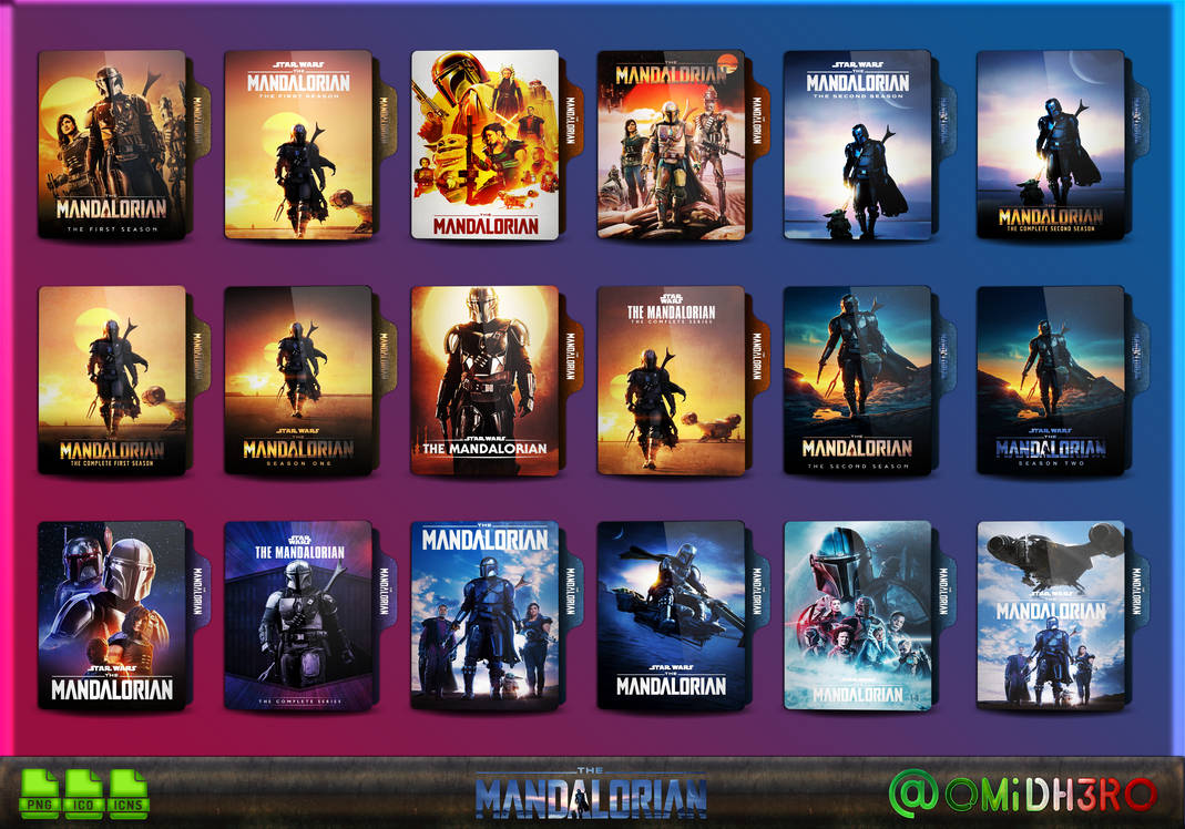 The Mandalorian Folder Icon Pack by OMiDH3RO on DeviantArt