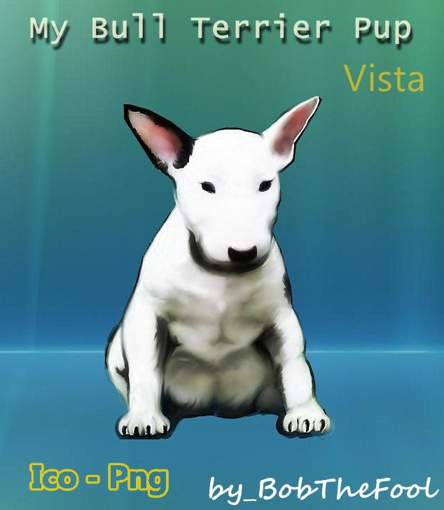 My Bull Terrier Pup by BobTheFool on DeviantArt