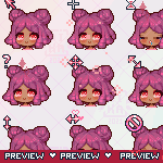 [C] 48x48 Cursor commission - Cweamcat by Aika-nee on DeviantArt