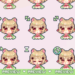 [C] Supernova Cursor!! 48x48 by Aika-nee on DeviantArt