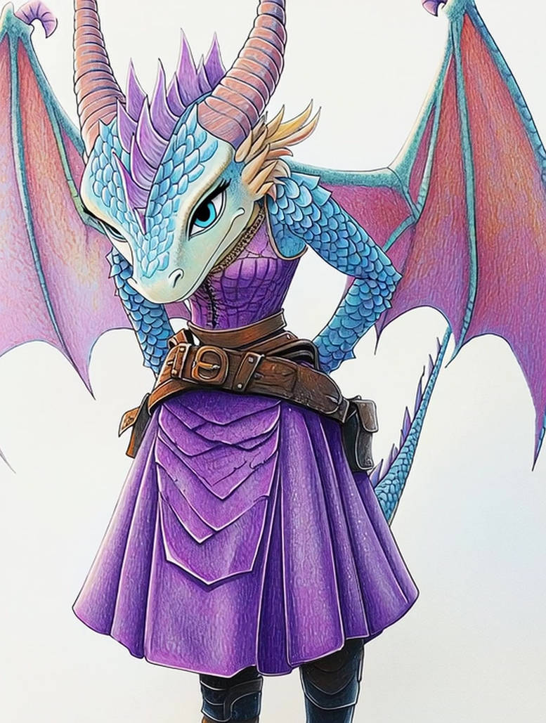 Dasha the Dragon Princess (Bow) by LocoLobo333 on DeviantArt
