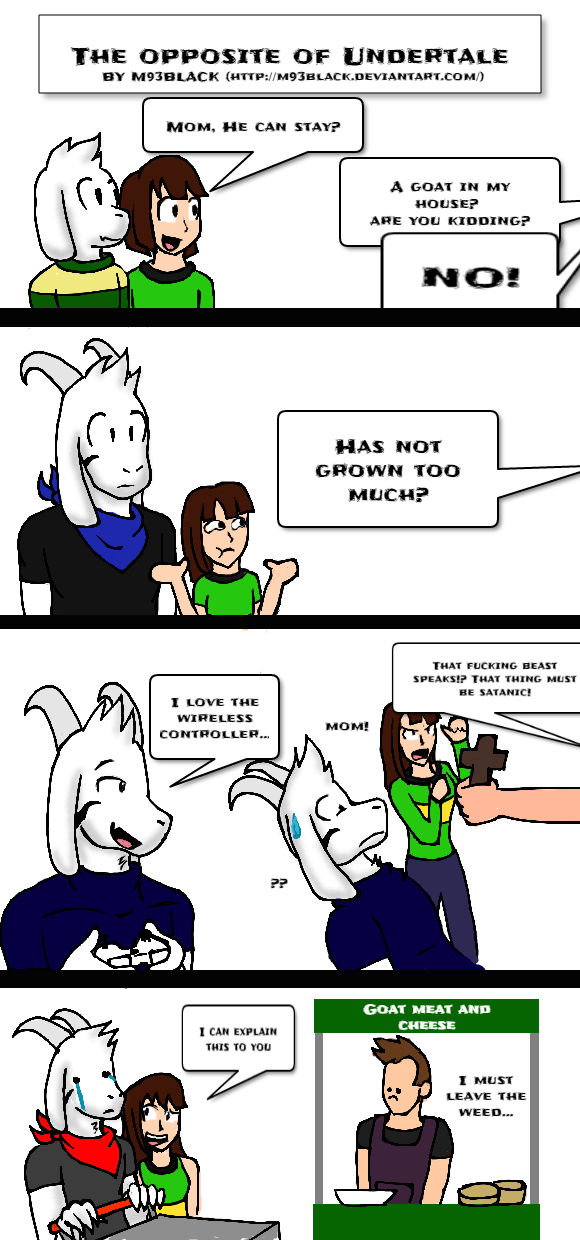 THE OPOSITE OF UNDERTALE by M93black on DeviantArt