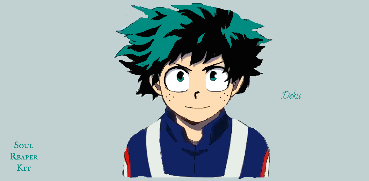 Drawing of Deku by SoulReaperKit on DeviantArt