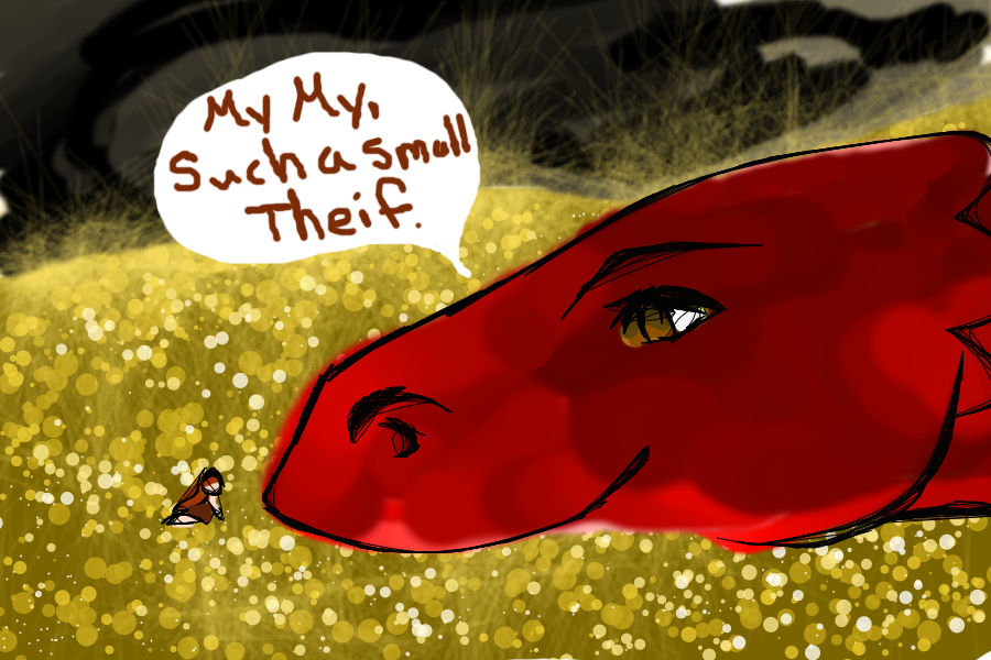 Meeting Smaug by ToBiTaNk on DeviantArt