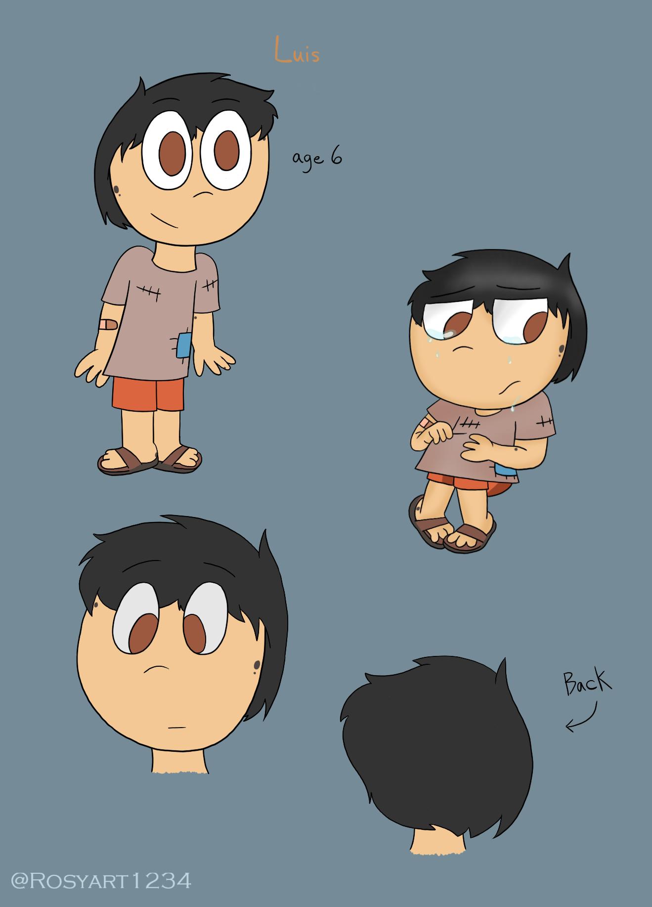 Luis SOL Character design by Rosyart1234 on DeviantArt