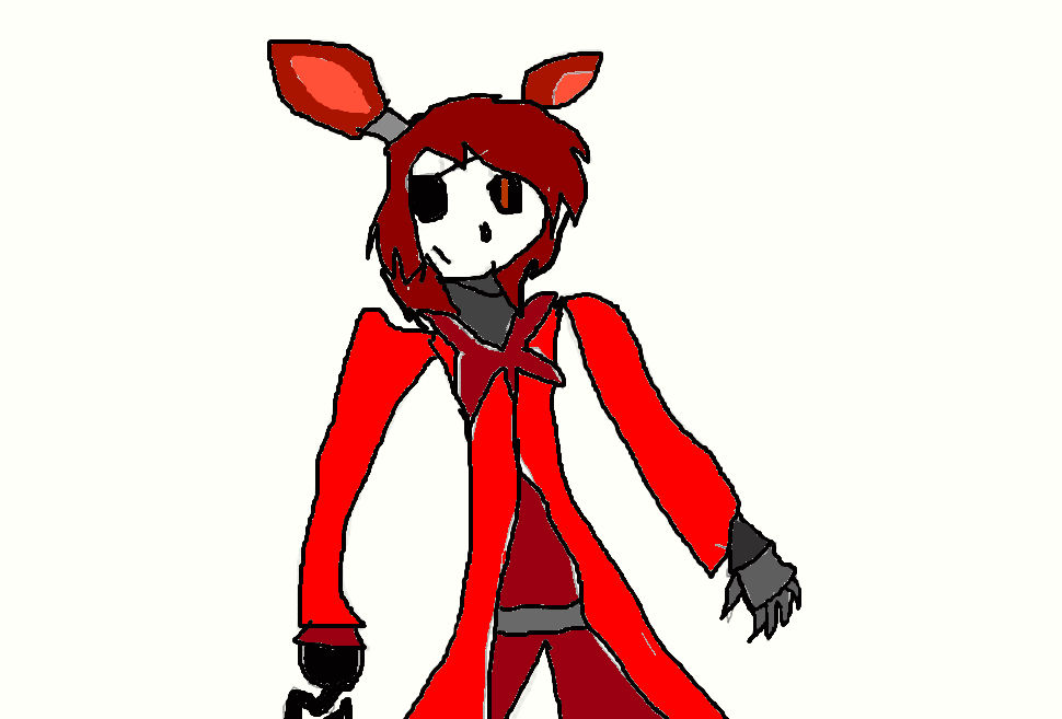 Foxy The Pirate Human By Slendproxie On Deviantart