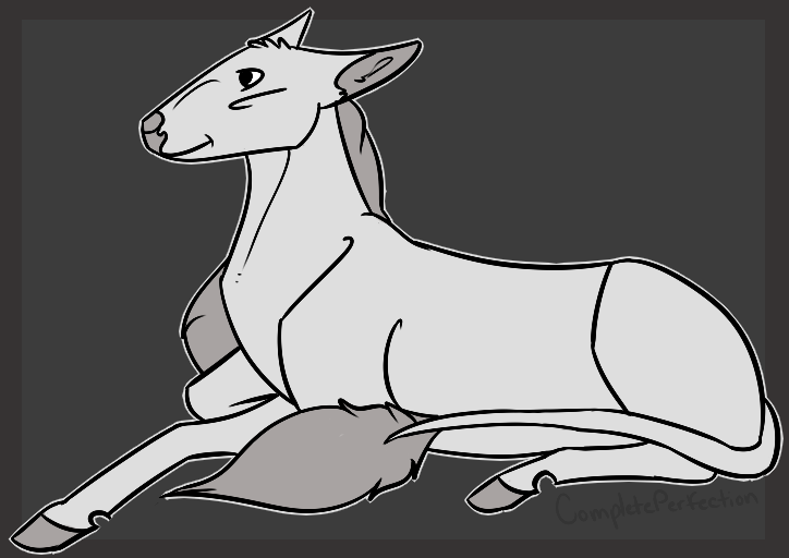 Free Fawnling Lineart by Completeperfection on DeviantArt