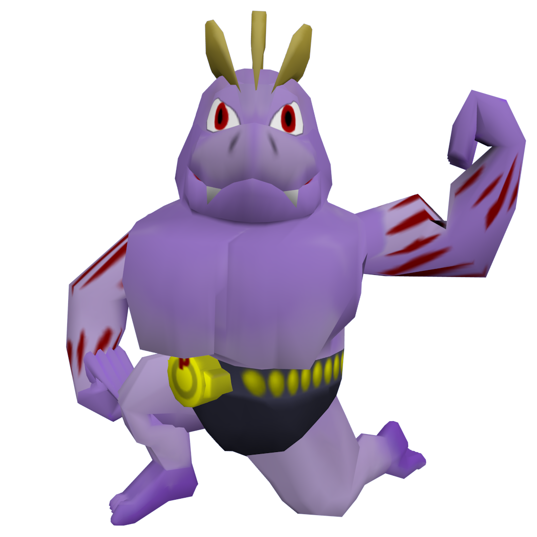 Machoke model by DecaTilde on DeviantArt