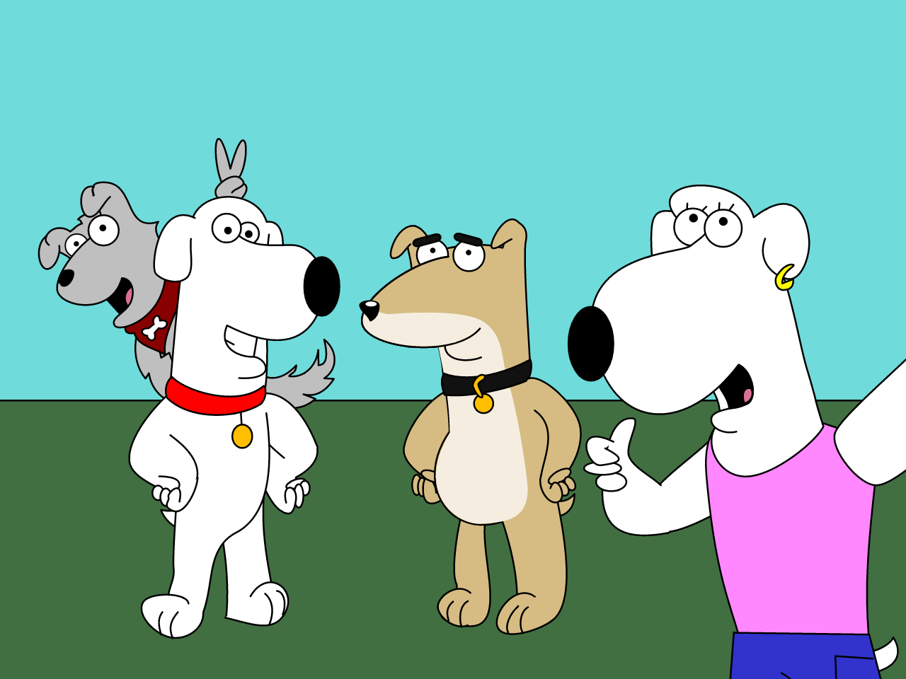 DOG'D Day 8 - Dog Reunion by DecaTilde on DeviantArt