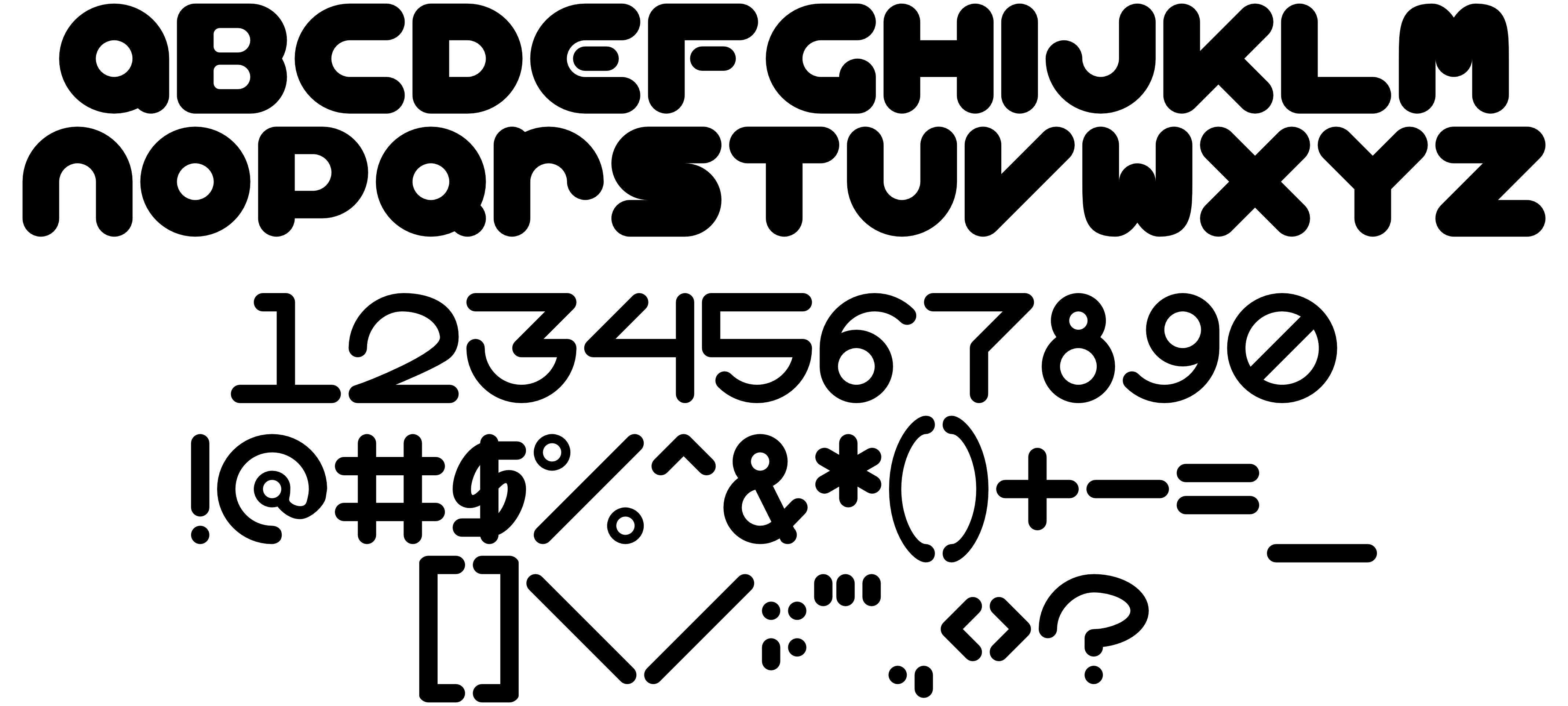BubbleBalloon (font concept) by DecaTilde on DeviantArt