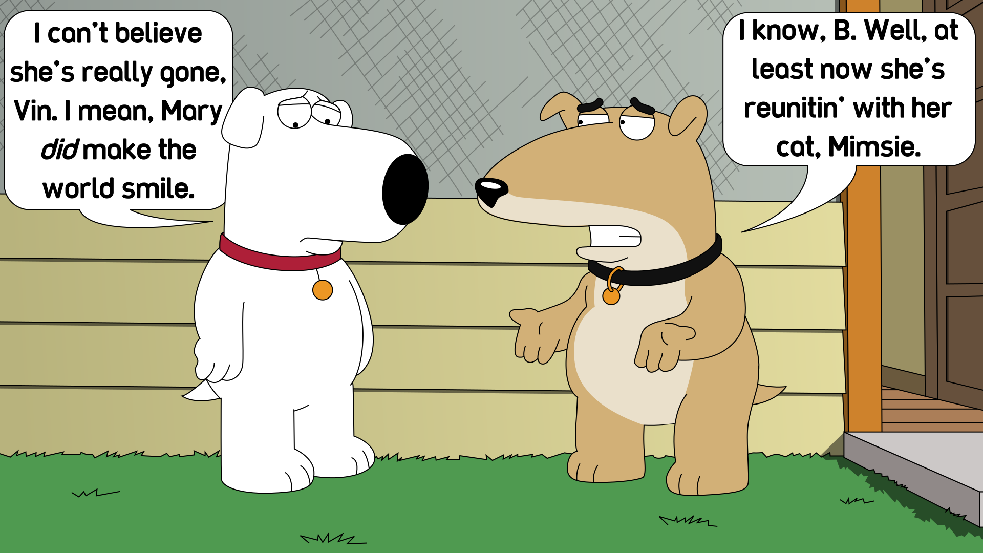 Brian and Vinny after learning about MTM by DecaTilde on DeviantArt