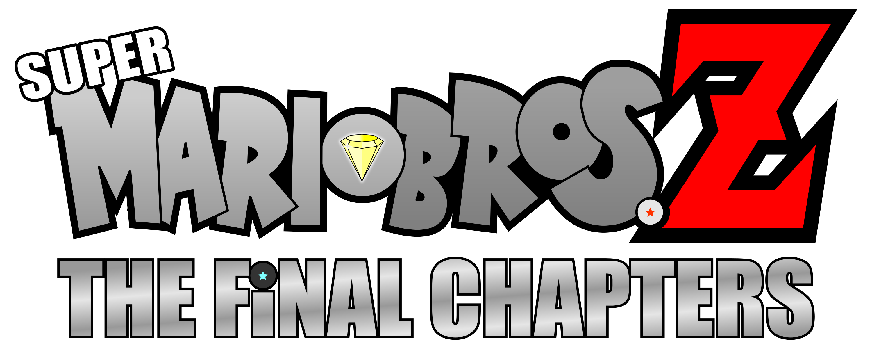 Super Mario Bros. Z - The Final Chapters (logo) by DecaTilde on DeviantArt