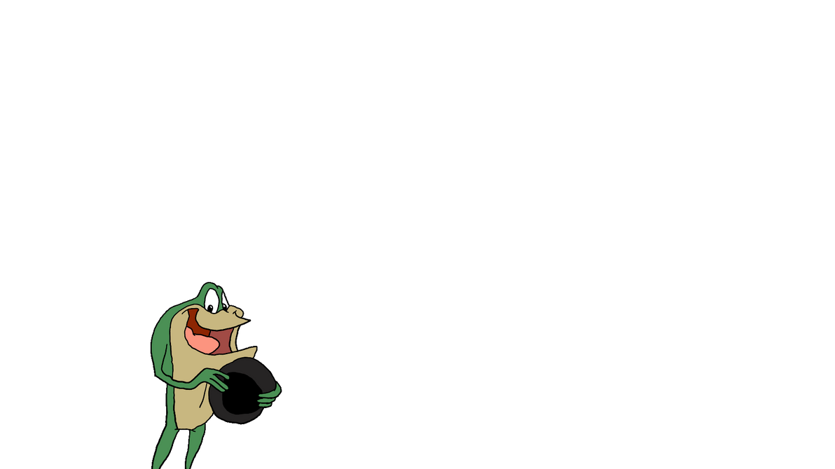 Michigan J. Frog popping open his hat by DecaTilde on DeviantArt