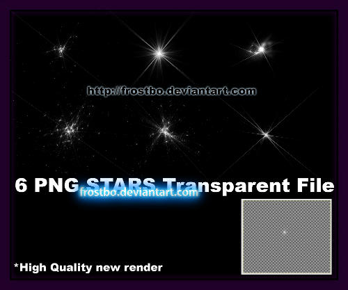 PNG sparkling Stars pack 6 by FrostBo on DeviantArt