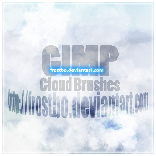 Cloud Brush for GIMP by FrostBo on DeviantArt