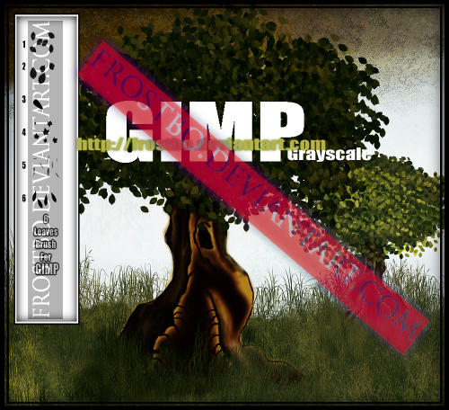 Leaves GIMP Brush set of 6 by FrostBo on DeviantArt