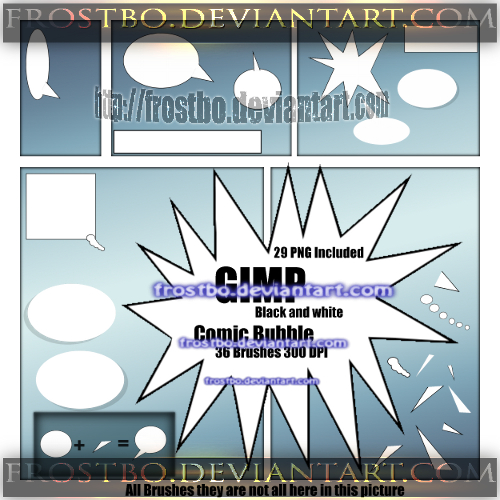 Gimp Comic Bubble by FrostBo on DeviantArt