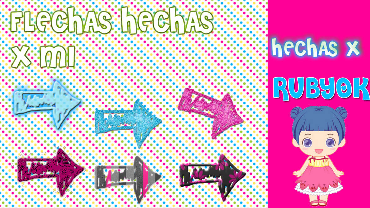 FLECHAS PNG by rubyok on DeviantArt