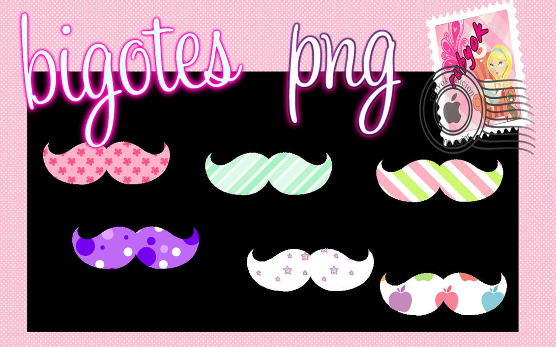 bigotes png by rubyok on DeviantArt