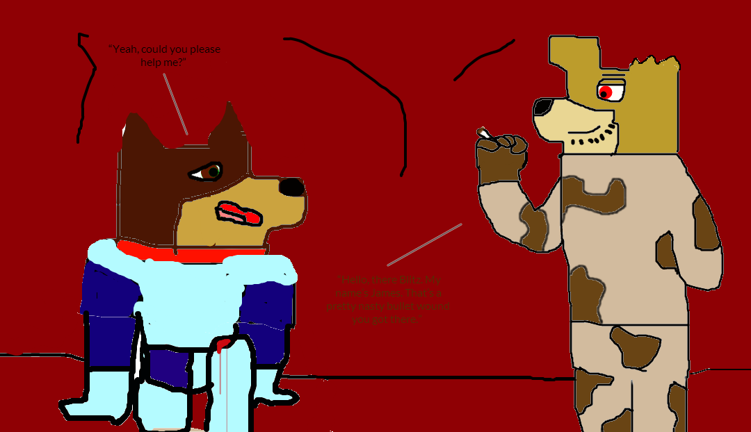 James shows up. by BluMasterBlade on DeviantArt
