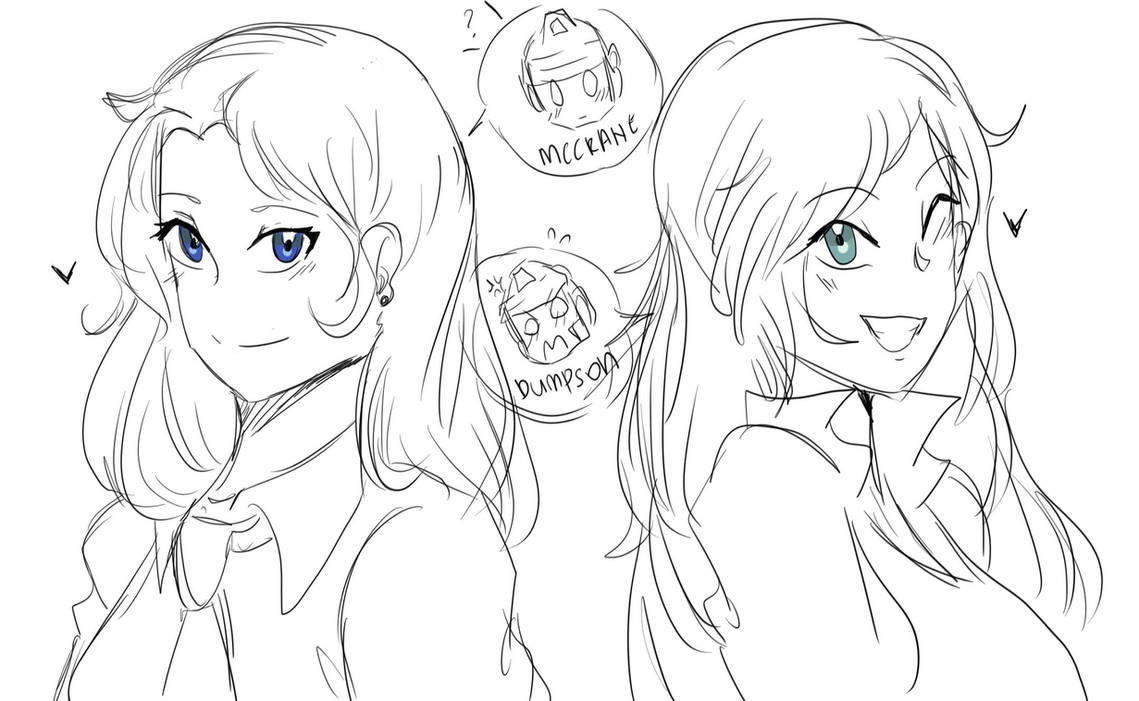 Brave Police J-Decker : Seia and Ayako by Yuki2Yasuko on DeviantArt