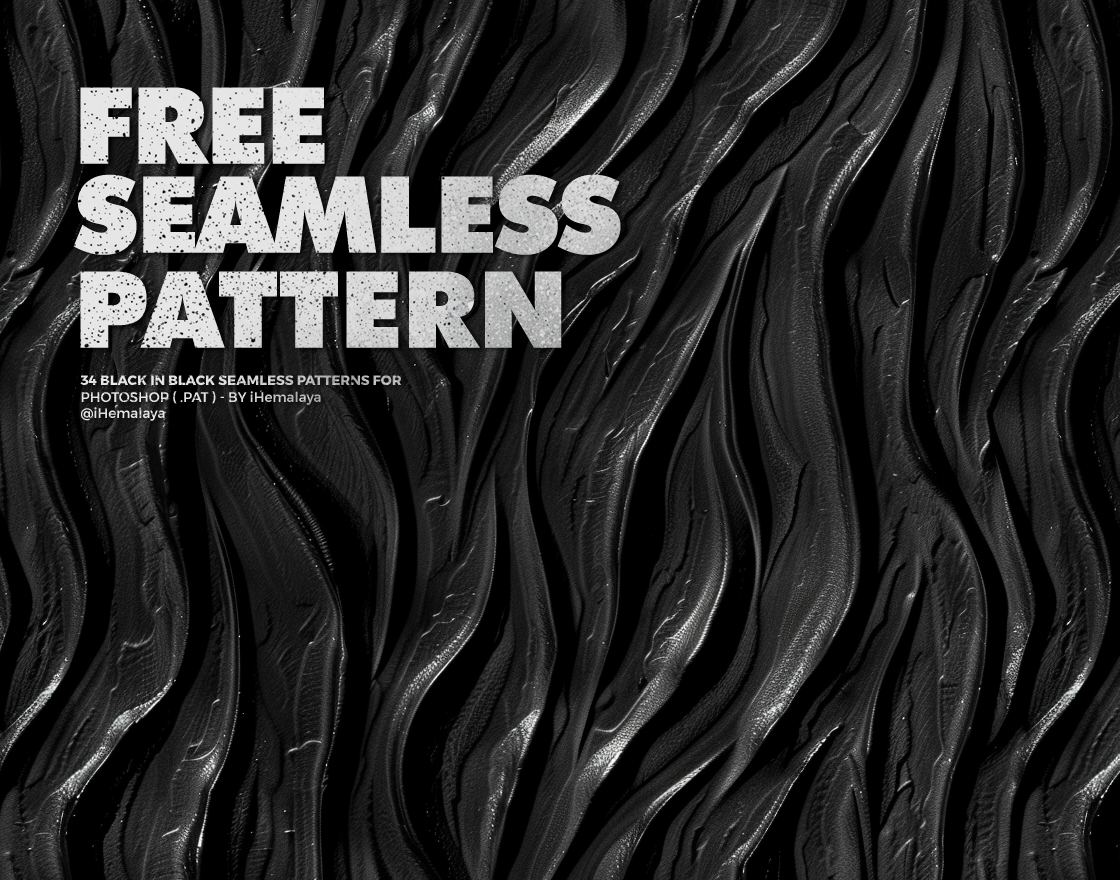 34 Black in Black Seamless Patterns by ihemalaya on DeviantArt