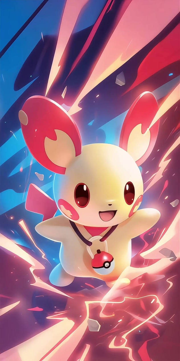 Dynamic wallpaper-Plusle by MindWallpaper on DeviantArt