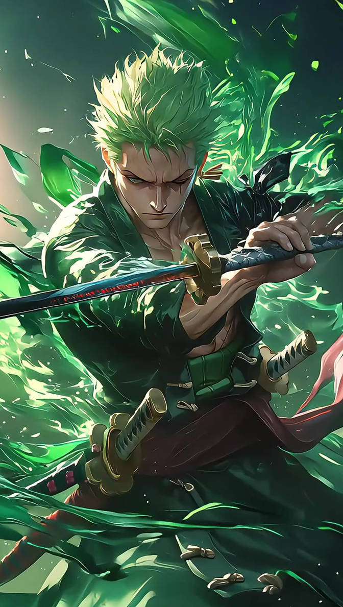 Dynamic wallpaper-Roronoa Zoro by MindWallpaper on DeviantArt