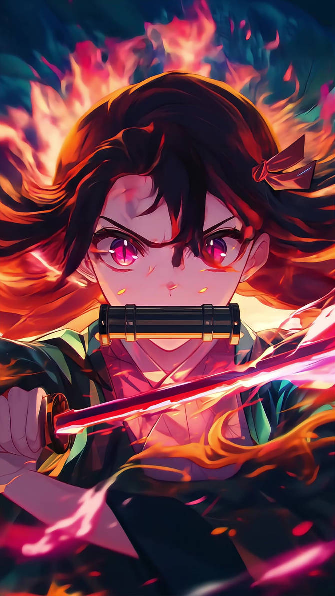 Dynamic wallpaper-Kamado Nezuko by MindWallpaper on DeviantArt