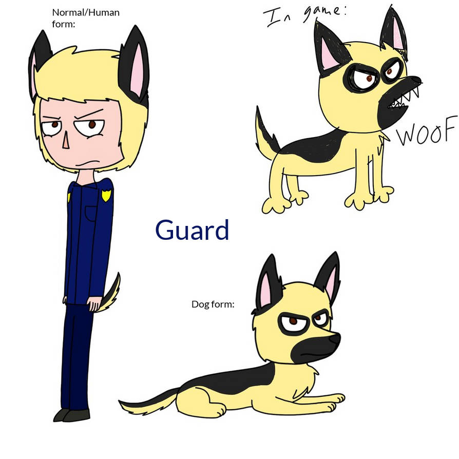 Guard (my... Baldi's Basics OC) by Fennekin123 on DeviantArt