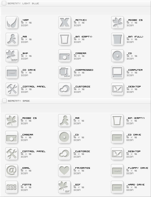 Serenity Icon Pack set2 by heylove on DeviantArt