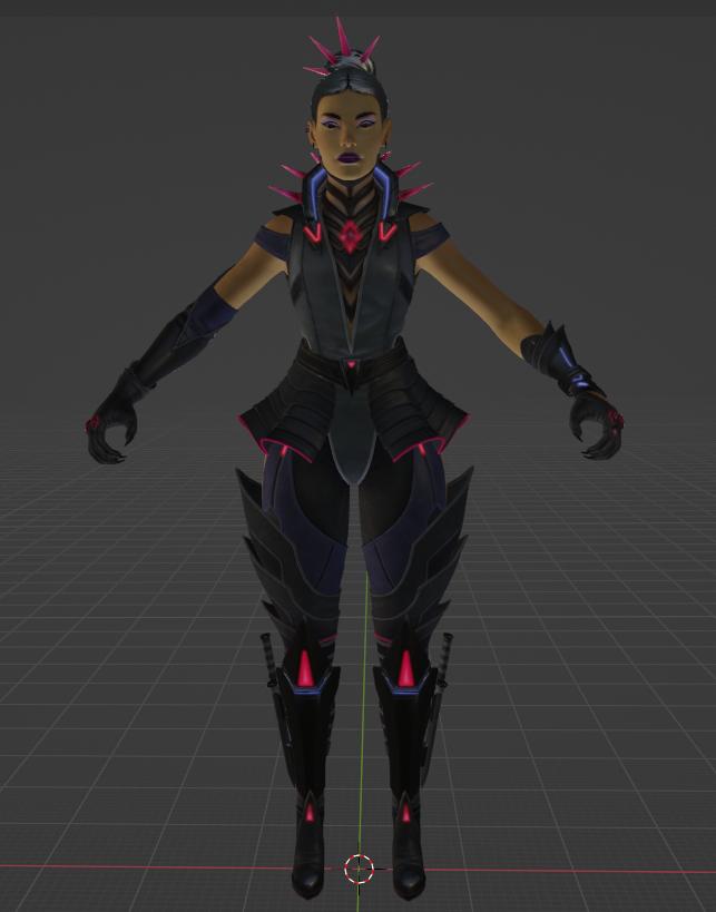 Apex legends Loba Barbed Ire (.cast) Model by dcooper32 on DeviantArt