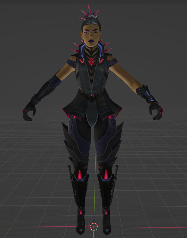 Apex legends Loba Barbed Ire (.cast) Model by dcooper32 on DeviantArt