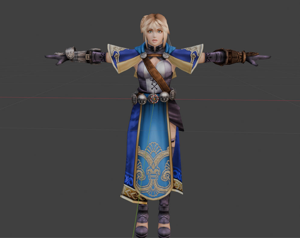 Soul Calibur 3 Sophitia P2. blend file by dcooper32 on DeviantArt