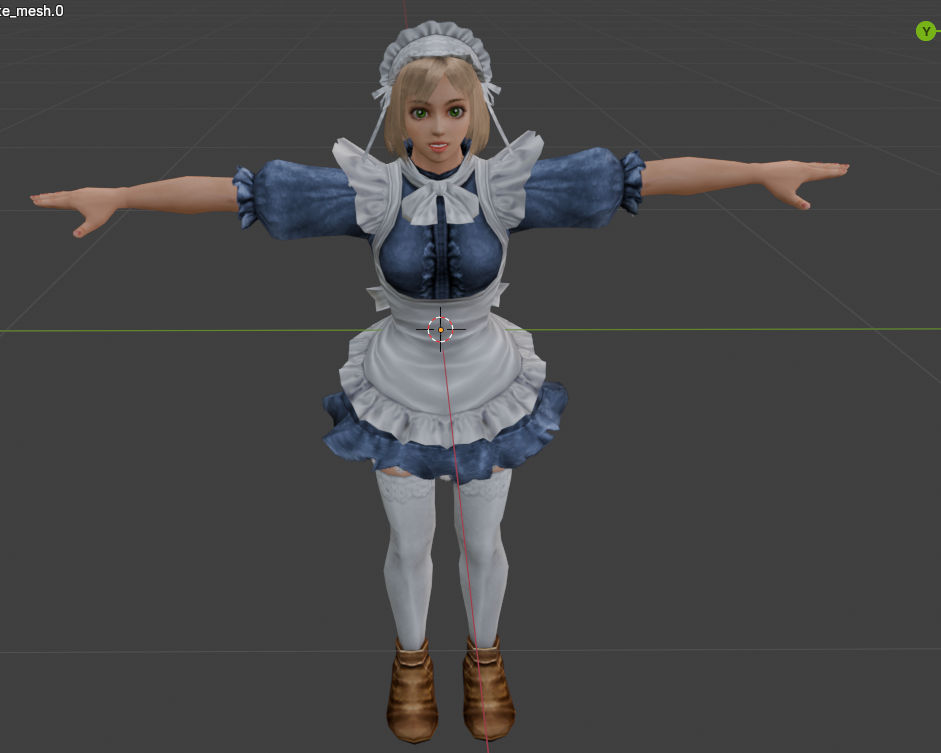 Soul Calibur 3 Lynette. blend file by dcooper32 on DeviantArt