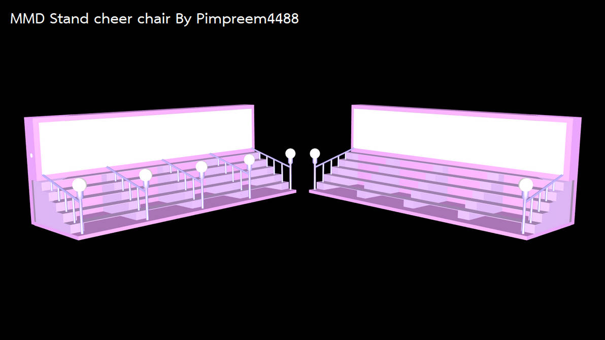 [MMD]: Stand cheer chair By Pimpreem4488 [DL] by Pimpreem4488 on DeviantArt