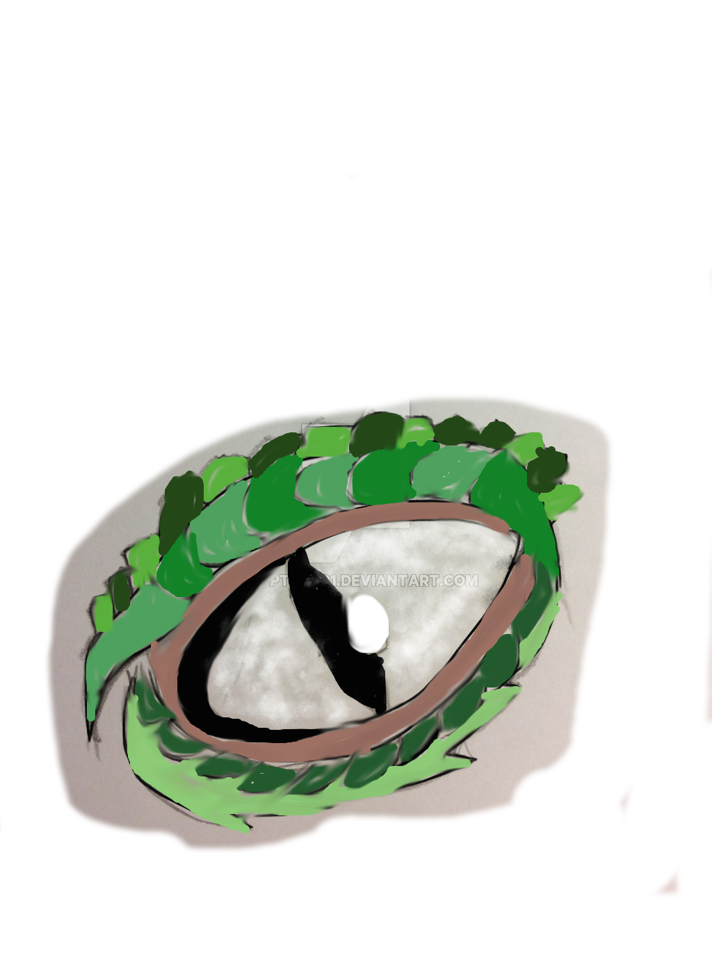 Green raptor by raptors01 on DeviantArt