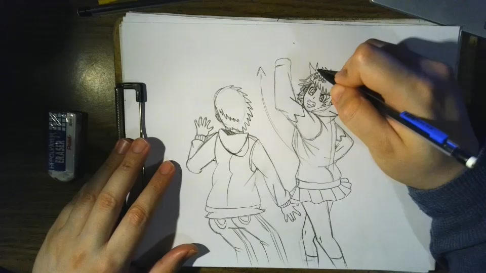 How I draw an action scene by Spark-Fire on DeviantArt