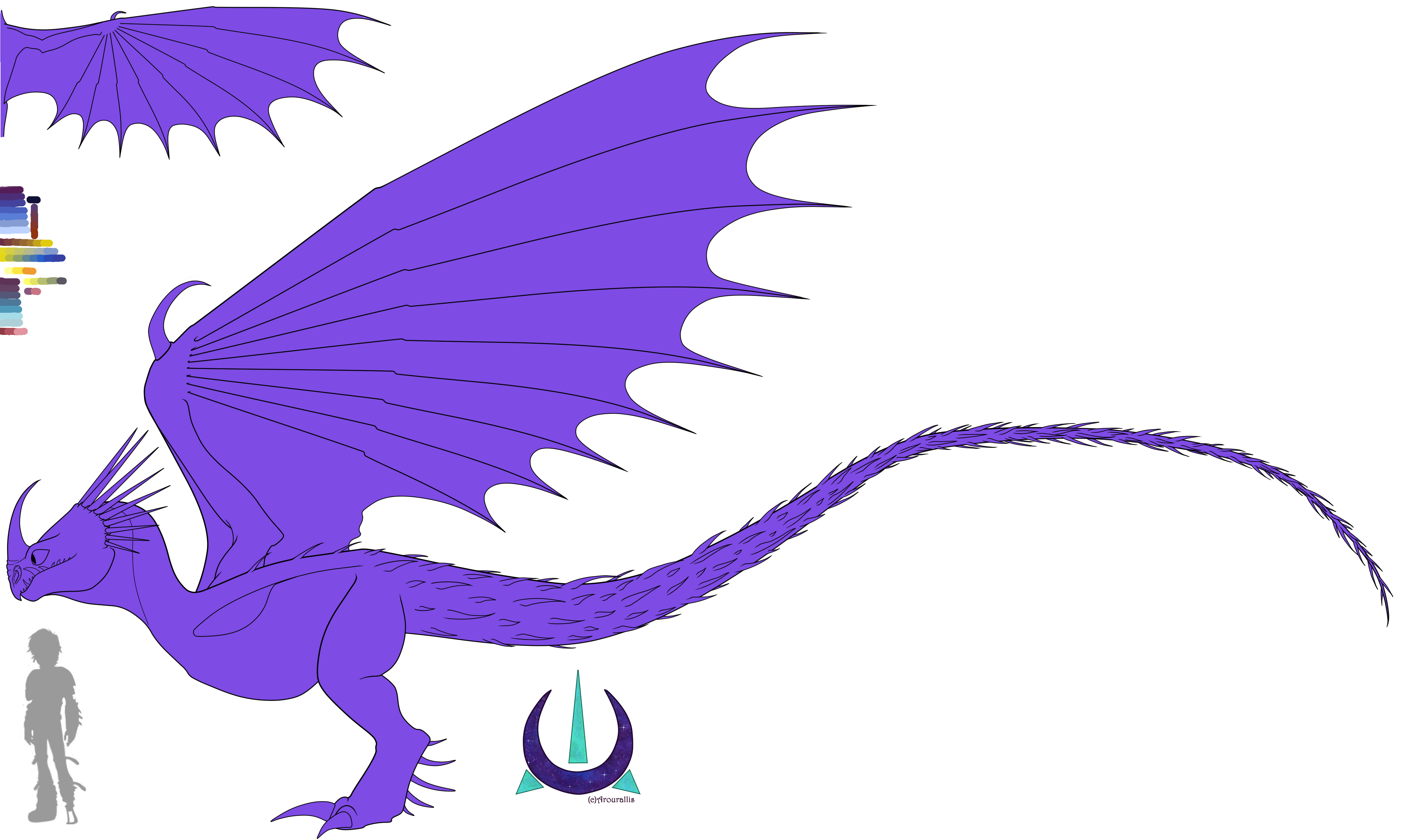 Nadder Base by arourallis on DeviantArt